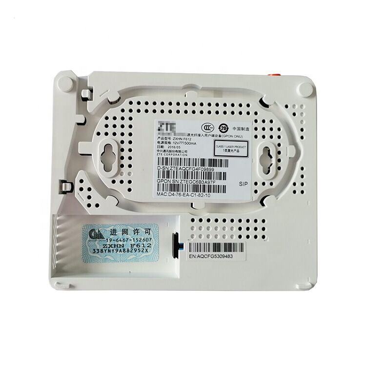 ZTE F612 V6 With 1ge+1fe+1pots Brand New ONU - Quality FTTH Products ...