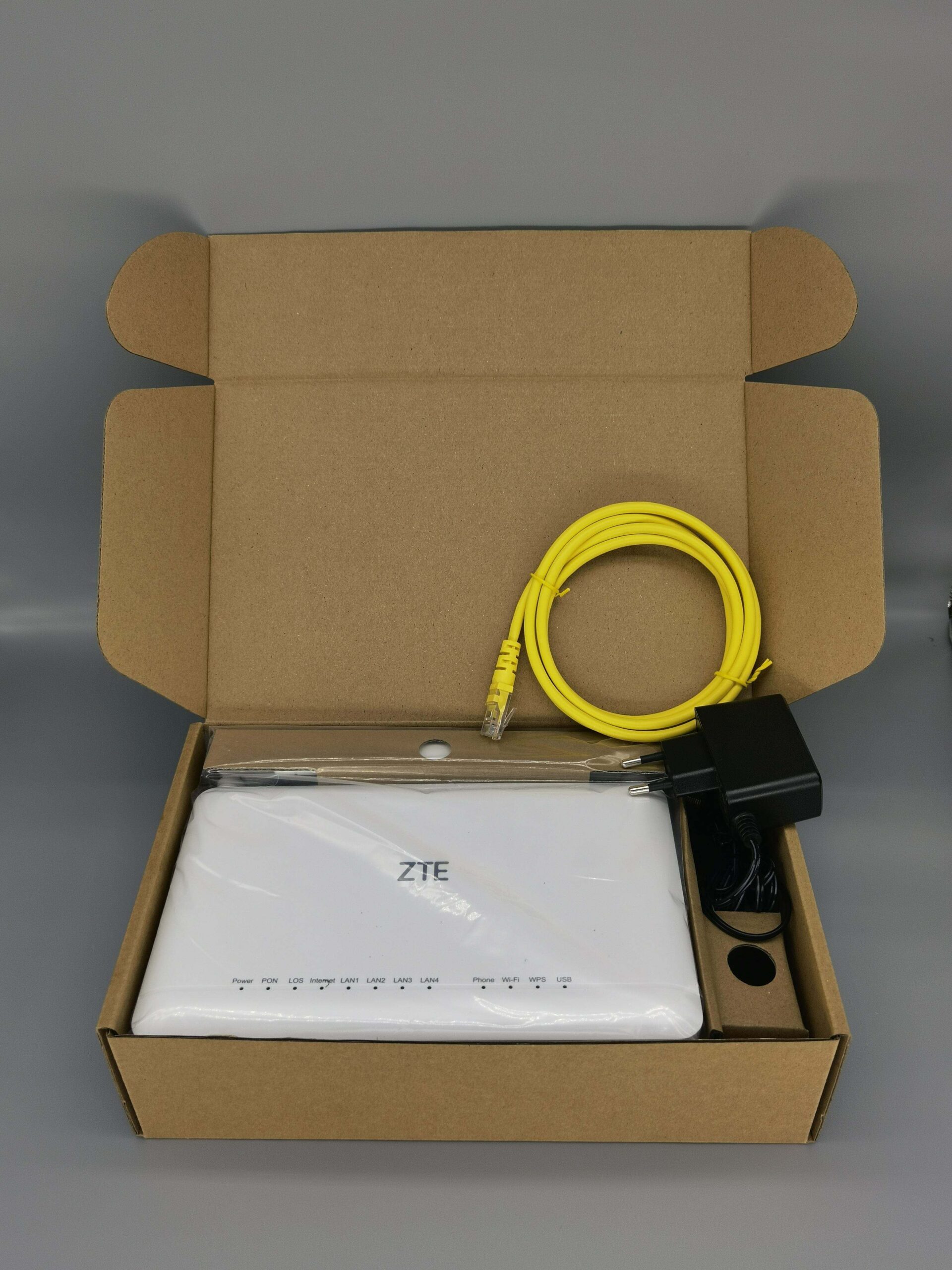 ZTE F620 V7 High Quality 4ge 2pots GPON ONU - Quality FTTH Products ...