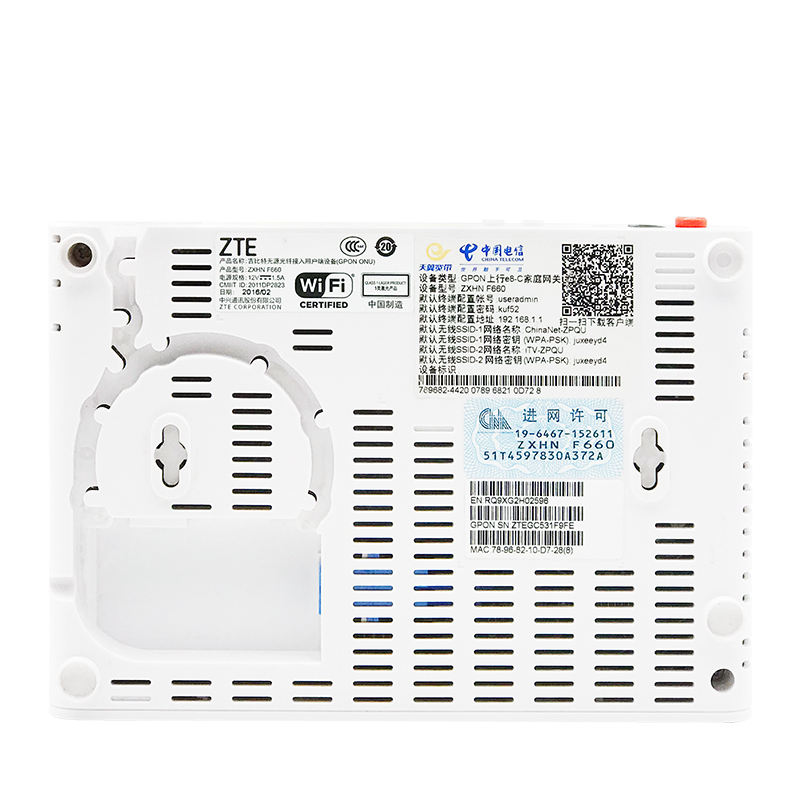 ZTE F660 V5/V5.2 4FE+WIFI Low Price router - Quality FTTH Products from ...