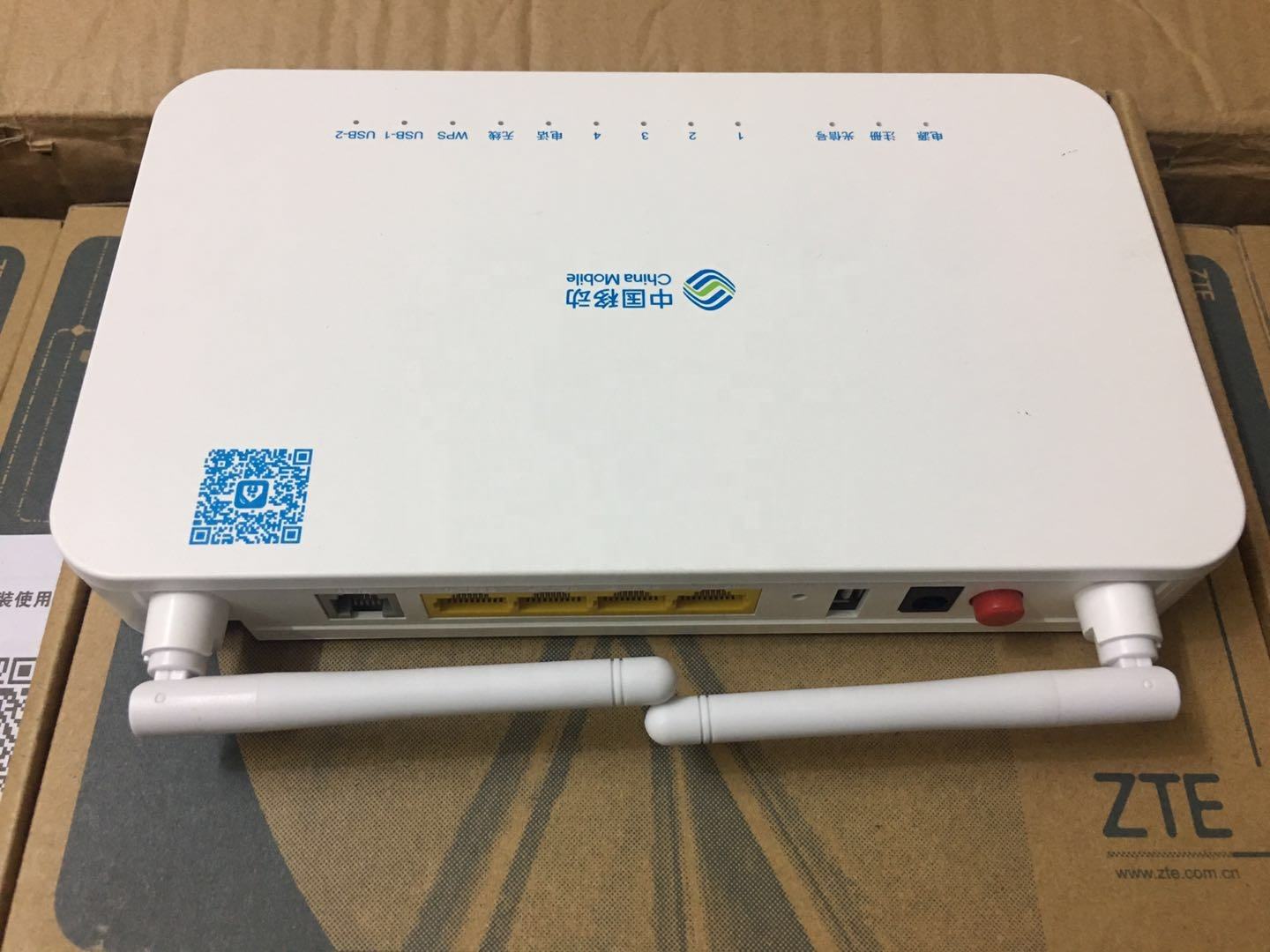 ZTE F673 4GE WIFI Router High Quality FTTH - Quality FTTH Products from ...