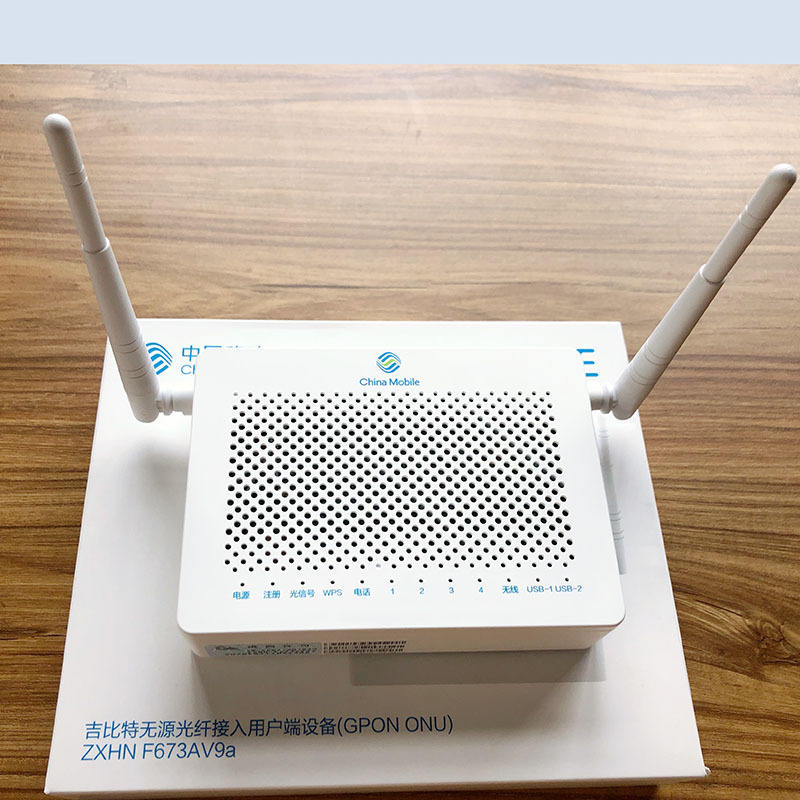 ZTE F673AV9 5G Gigabit Wireless Fiber Router Dual band 4GE network port ...