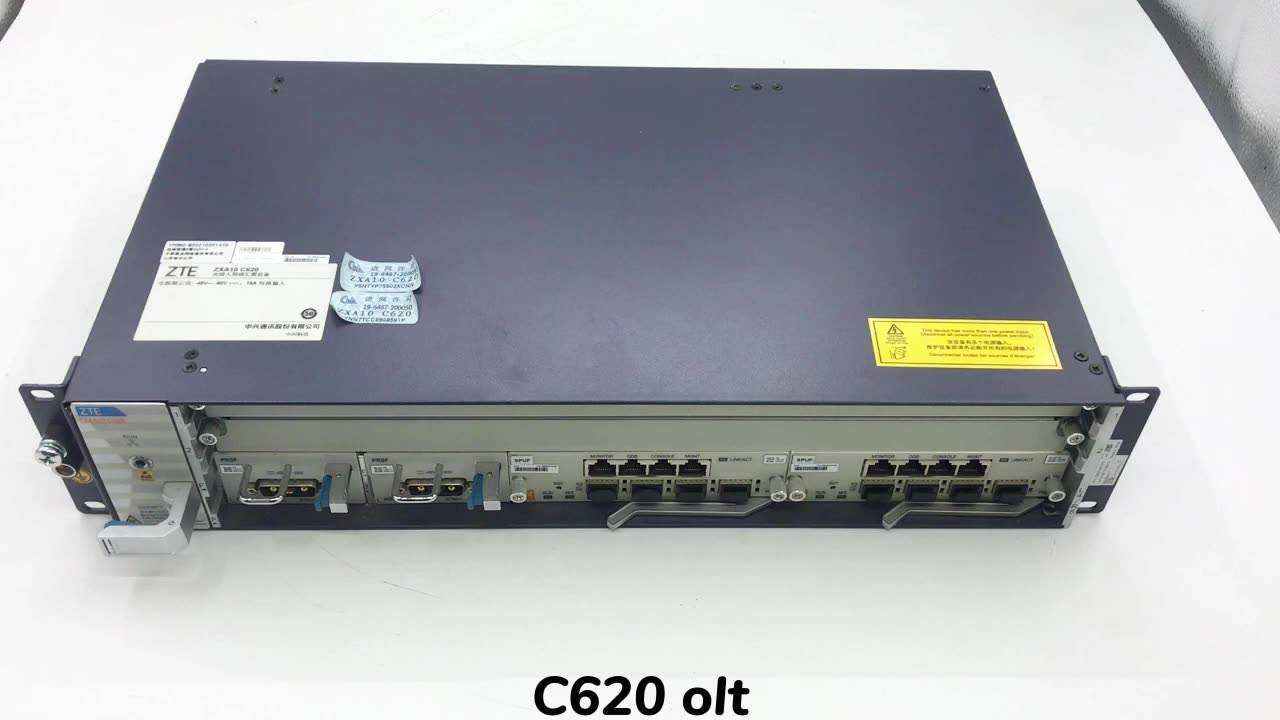 ZTE ZXA10 C320 High Quality OLT 1xGTGH 16-port GPON OLT FTTH