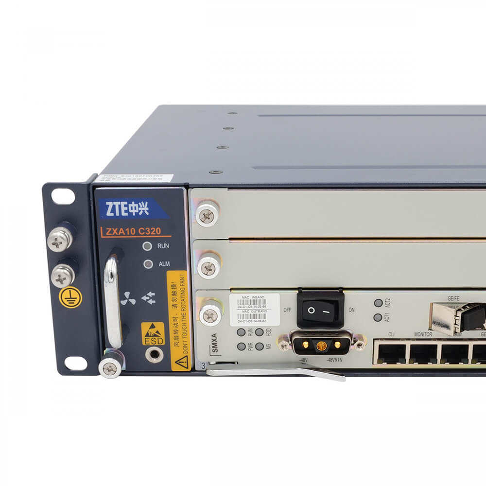 ZTE ZXA10 C320 High Quality OLT 2 (GPON/P2P/XG-PON1) FTTH