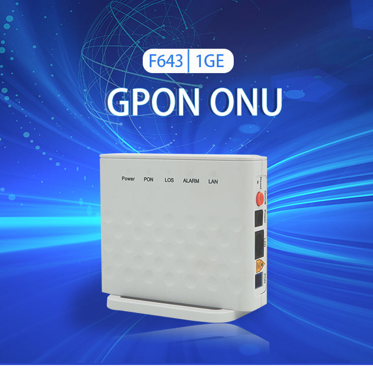 ZXHN F643 FTTH Router High Quality 1GE ONU - Quality FTTH Products from ...