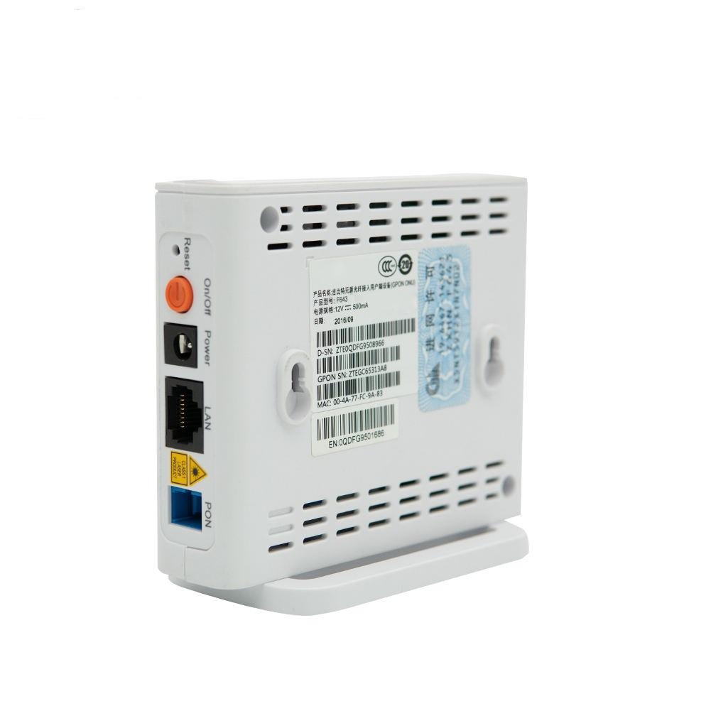 ZXHN F643 FTTH Router High Quality 1GE ONU - Quality FTTH Products from ...