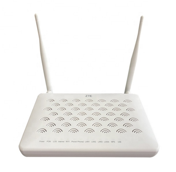 Original new external antenna gpon onu F609 V5.2, 4GE 1TEL USB WIFI ...
