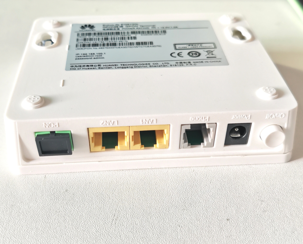 Brand new Echolife Small Style ftth modem EG8120L 1GE +1FE+1POT GPON ONU ONT - Ontolt.com