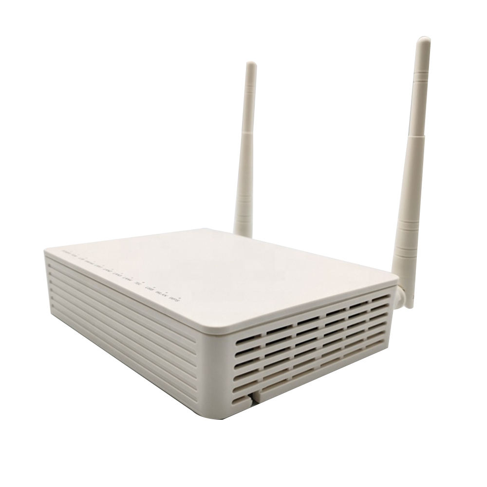 FTTH SC UPC hk719 2.4G Wifi XPON ONT 1GE 3FE 1TEL ONU GEPON Router ...