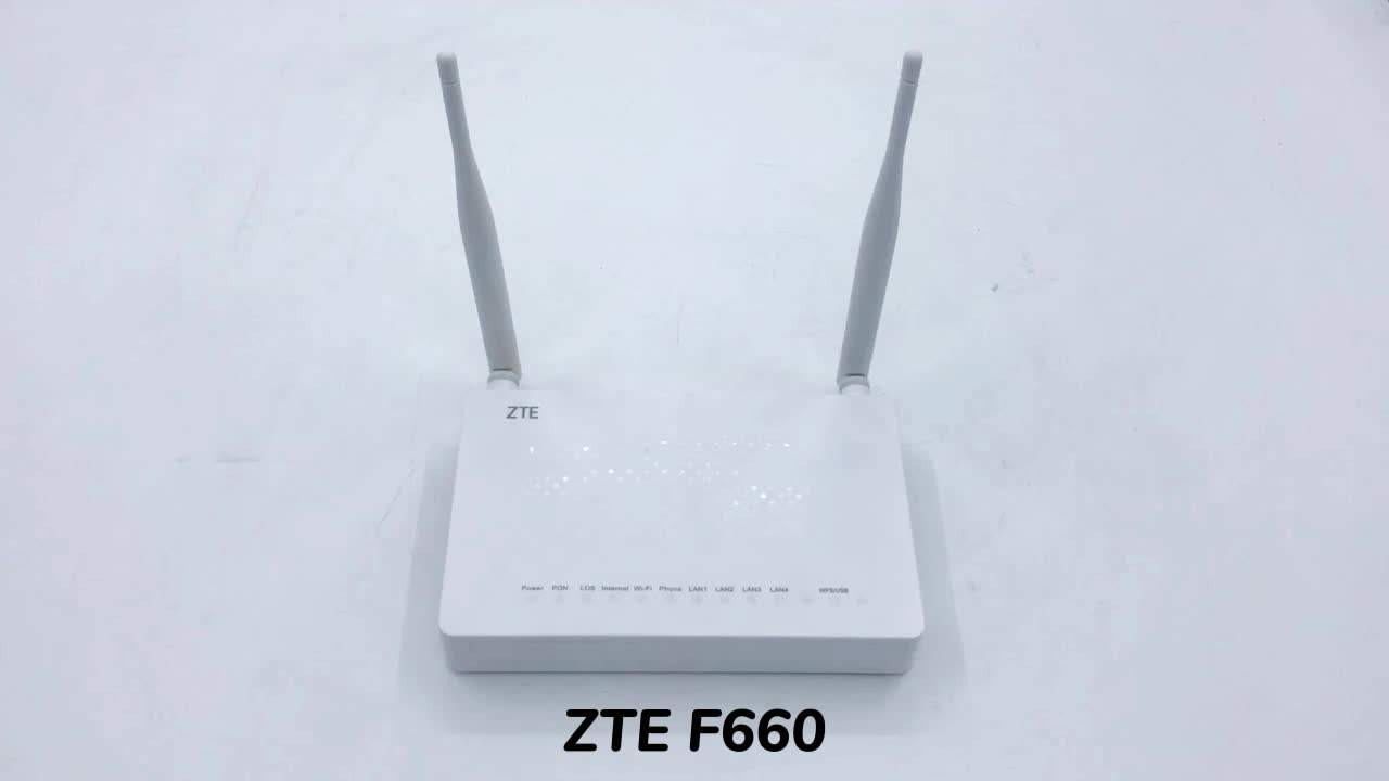 New Arrival GPON ZTE F660 V6/V8/V5.2 GPON ONT ZTE F660 - Ontolt
