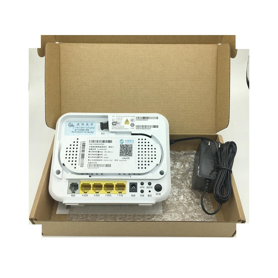 New Gpon Ont G-140W-MD 1GE+3FE+1VOICE+2USB + WIFI onu gpon Fiber Optical Equipment - Ontolt.com