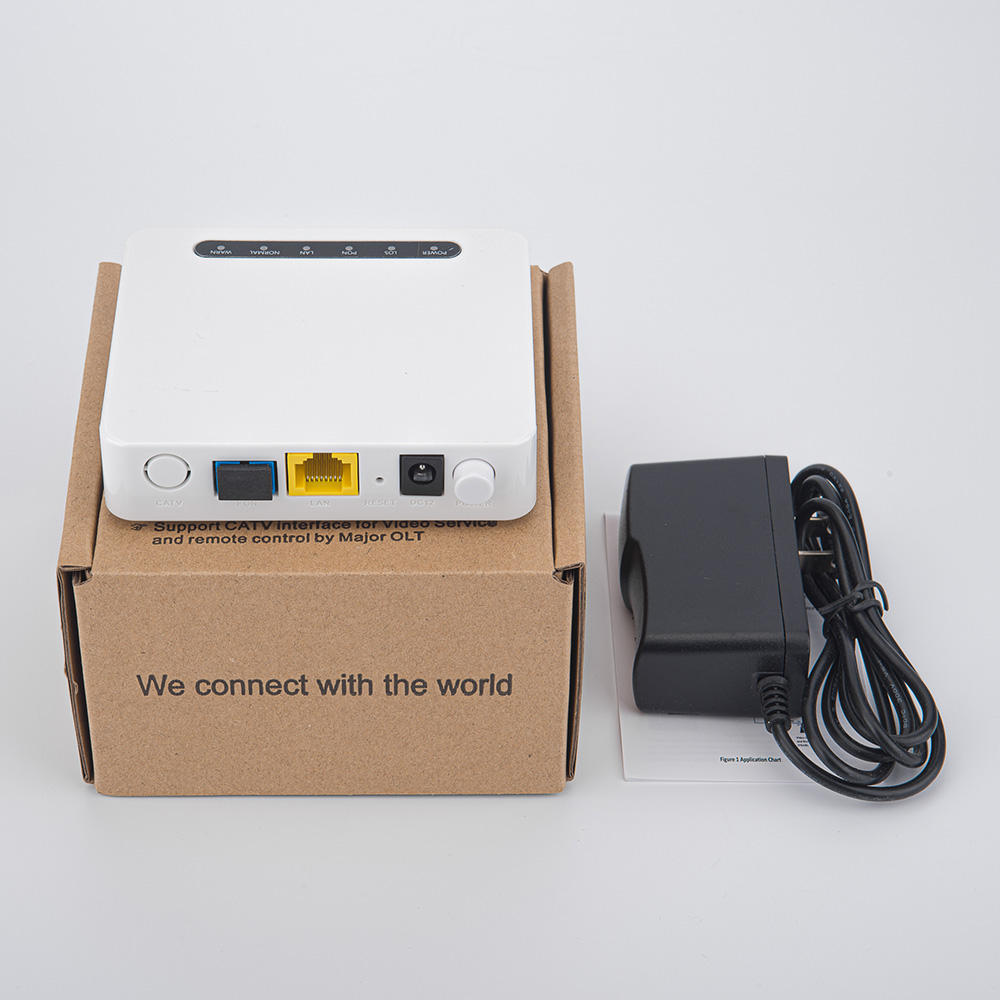 English Firmware SC/UPC Gpon ONT 1 Gigabit ports xpon onu gepon optical ...