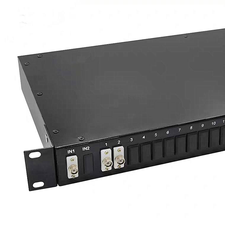 Rack Type Rack Mounted 1X2 1X16 PLC Splitter with FC APC Connector 2 ...