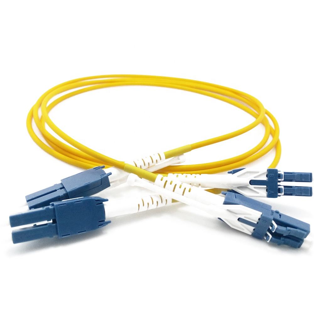 LC to LC SM with Push Pull-tab Duplex Uniboot Optical Patch Cord - Ontolt.com