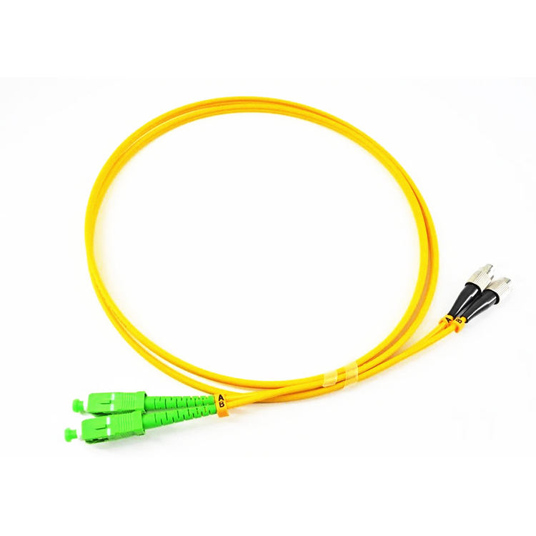 Fiber Single Mode Patch Cord Fc/upc- Sc/apc Sc-fc 3.0mm Sm 1.5m 5m – Ontolt