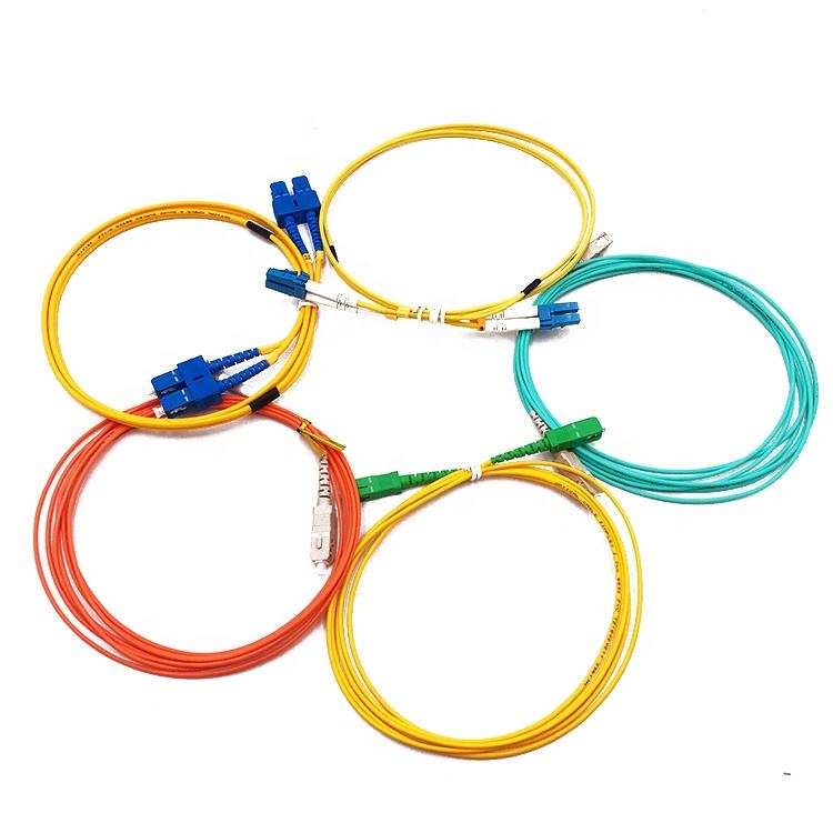 China made Fiber optical patch cord cable 3 meter pigtail fiber optic ...