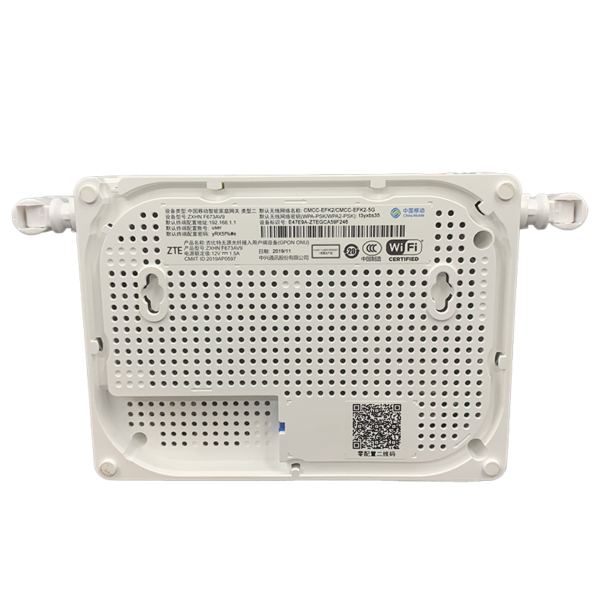 New ZTE FTTH Fiber Optic Modems Optical network Unit 2.4G5G WIFI ...