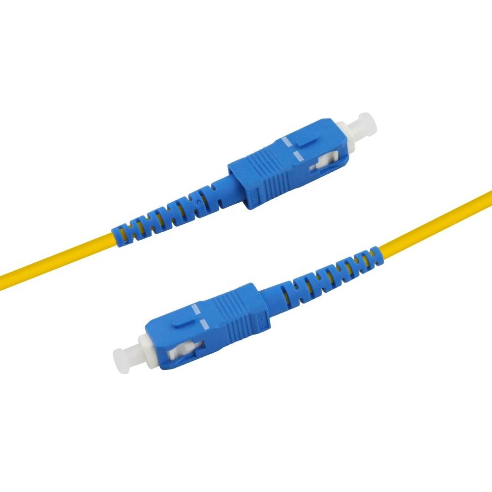 SM SX Singlemode Simplex SU-SU Sc Upc to Sc Upc Fiber Optic Jumper – Ontolt