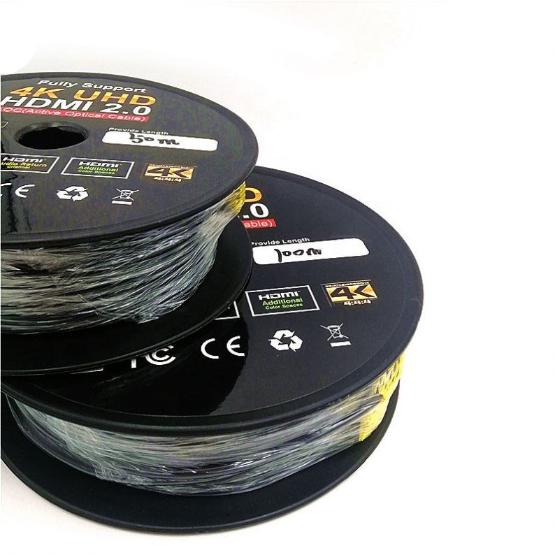 AOC Fiber Optic Cable Ultra Strong 50M 100M 4K - Ontolt.com