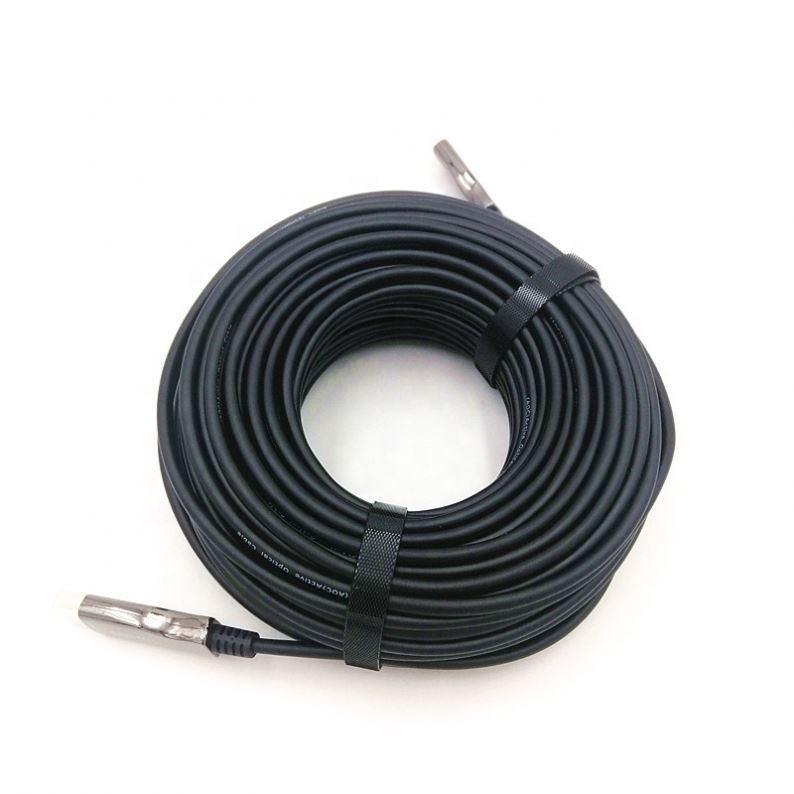 Cable de Fibra Óptica AOC Ultra Fuerte 50M 100M 4K - Ontolt.com