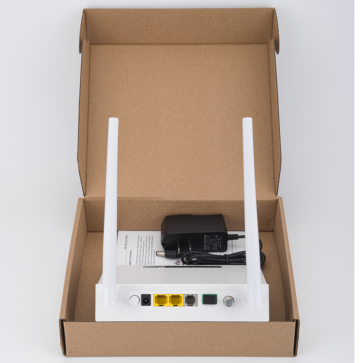 XPON ONU WIFI 1GE+1FE+CATV+teléfono+wifi ONT Compatible todas las marcas OLT EPON GPON - Ontolt