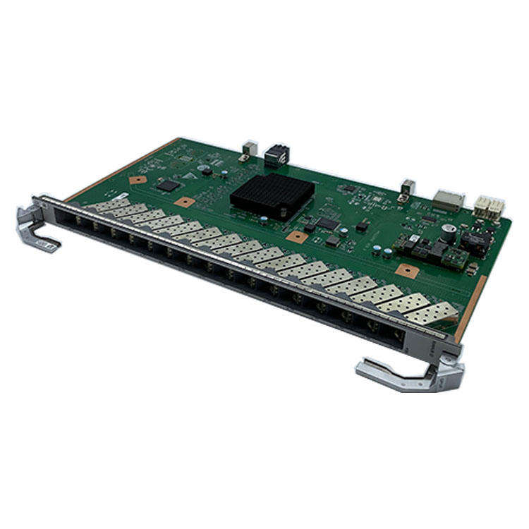 GPUF OLT Original New GPON SFP C+ 16 ports Card - Ontolt.com