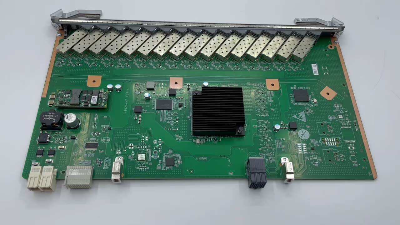 GPUF OLT Original New GPON SFP C+ 16 ports Card - Ontolt.com