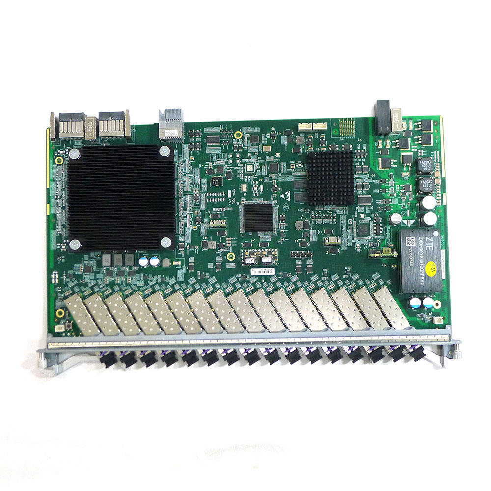 GFGN C++ 16 Ports GPON Card C++ Service Board Card for ZTE C600 C650 ...