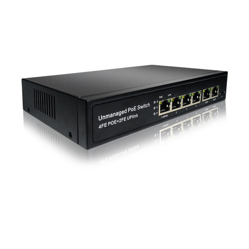 New 4 port 10/100Mbps rj45 to ftth poe switch - Quality FTTH Products ...