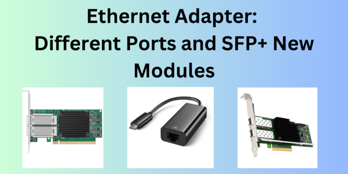 Ethernet Adapter: Different Ports and SFP+ New Modules