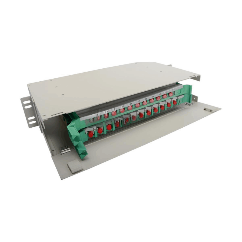 24-FC Fiber ODF Rack Branded Mount Type Distribution Box